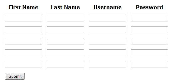 Web Development Tutorial Create A Multiple Record Insert Form Webassist