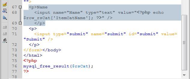 Web Development Tutorial Create A Multiple Record Update Form Webassist