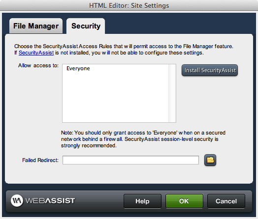 WebAssist Help System